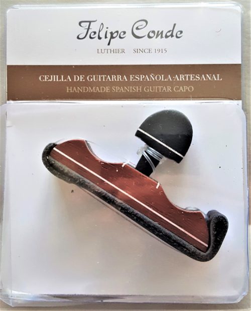 Felipe Conde Cejilla Capo Mahogany - Guitars From Spain | Online Guitar ...
